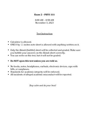 PHYS 111 Equation Sheet - Speed : Velocitysigns : speed = Distance ...
