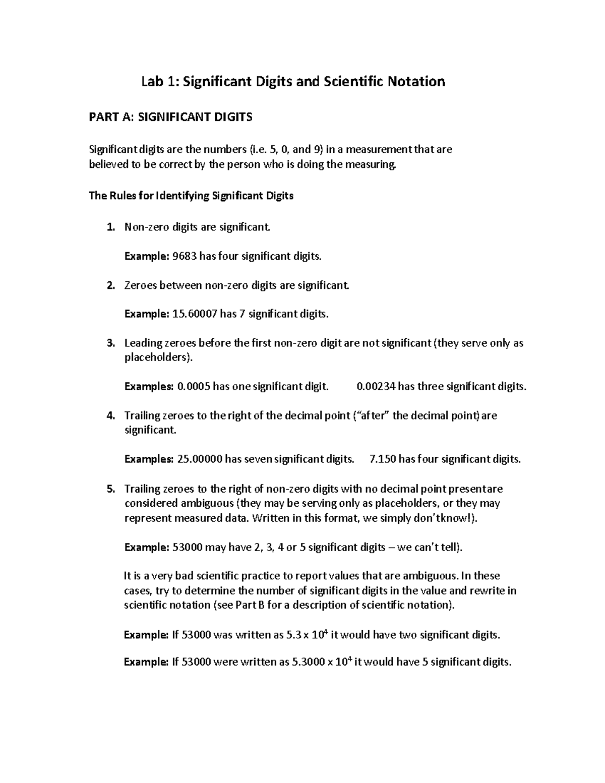 GEOG 2020 significant figures - Lab 1: Significant Digits and ...