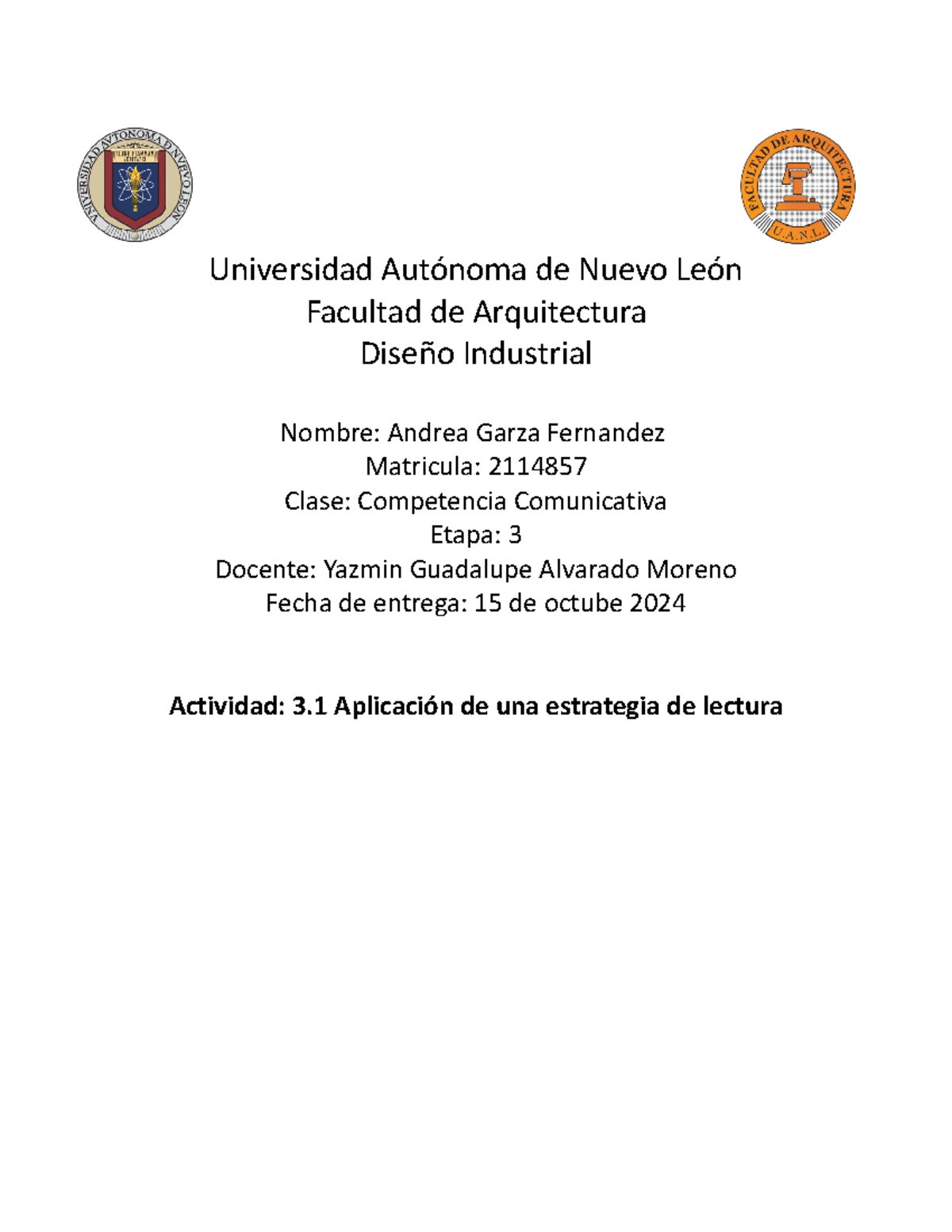 Actividad 01 E3 - ejercicios de etapa 3 - Universidad Autónoma de Nuevo León Facultad de - Studocu