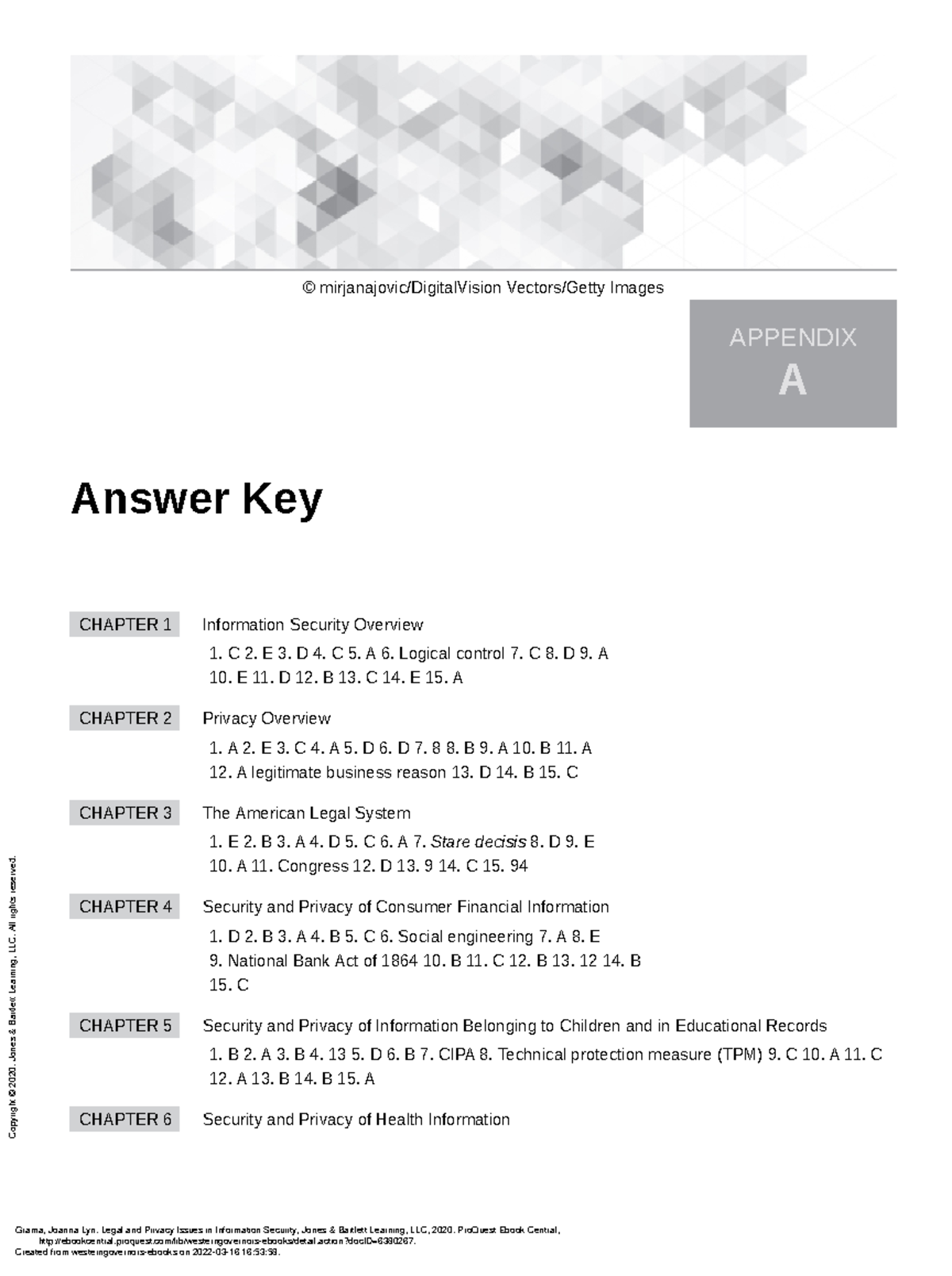 Legal and Privacy Issues in Information Security - (Pg 666-670) - CHAPTER 1 CHAPTER 2 CHAPTER 3 ...