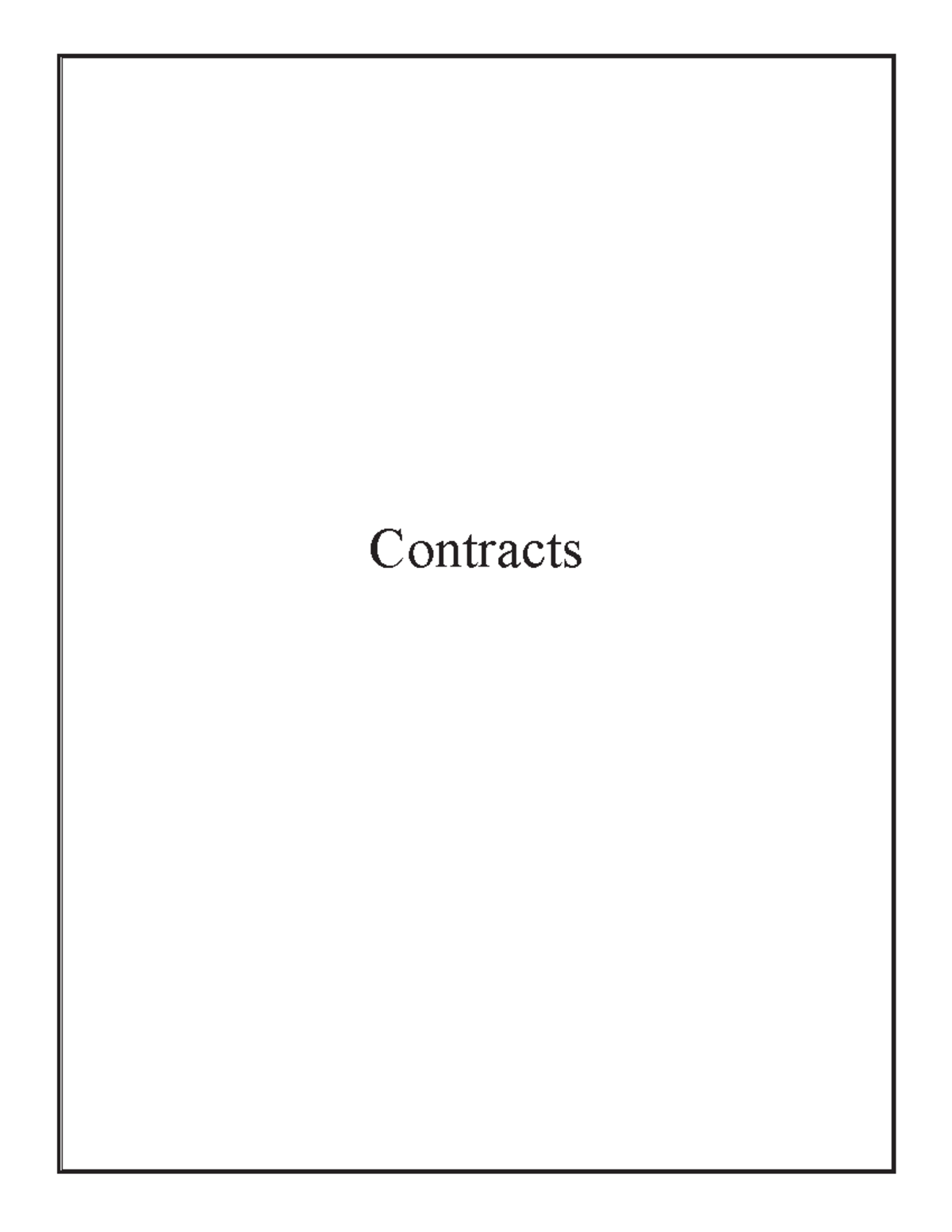 Contracts Flash Cards - Contracts ####### What are the elements of a ...
