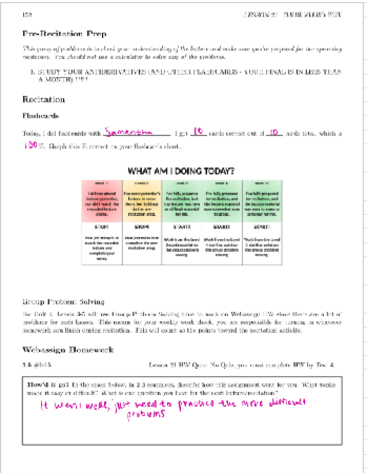Lesson 21 Cal Notes - MATH 1613 - Studocu