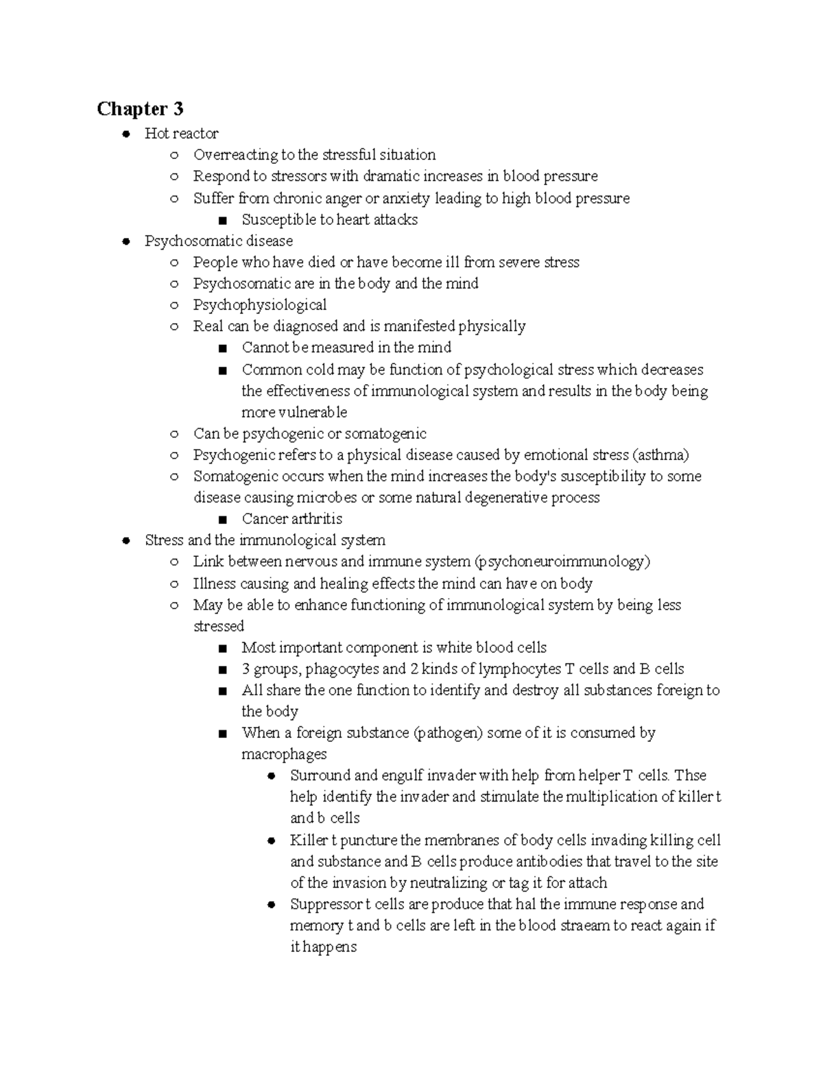 Week 3 lectures and readings - Google Docs - Chapter 3 Hot reactor ...