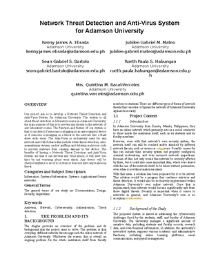 IT Capstone Project 12 Documentation Format and Contents Track 3 - IT ...