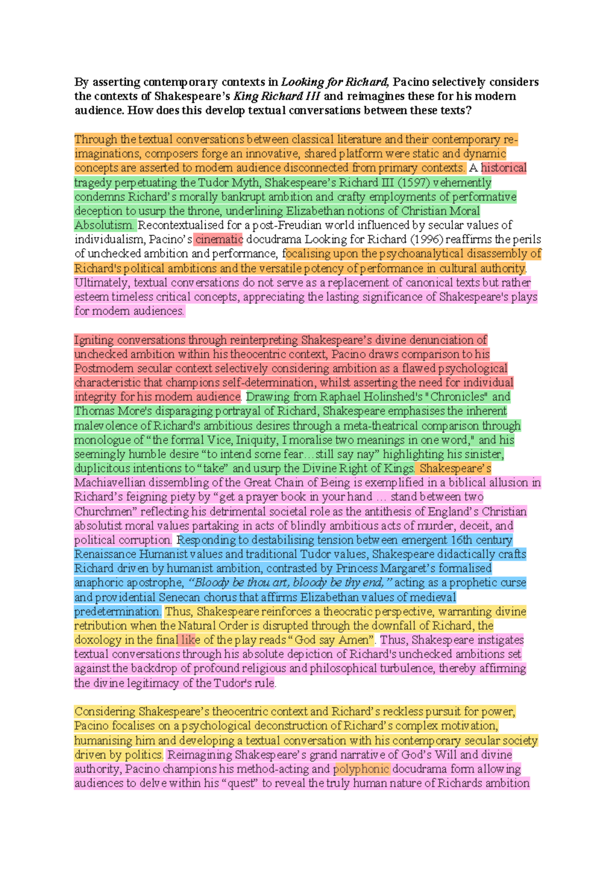 Annotated-Mod%20A%20essay.docx - By asserting contemporary contexts in ...