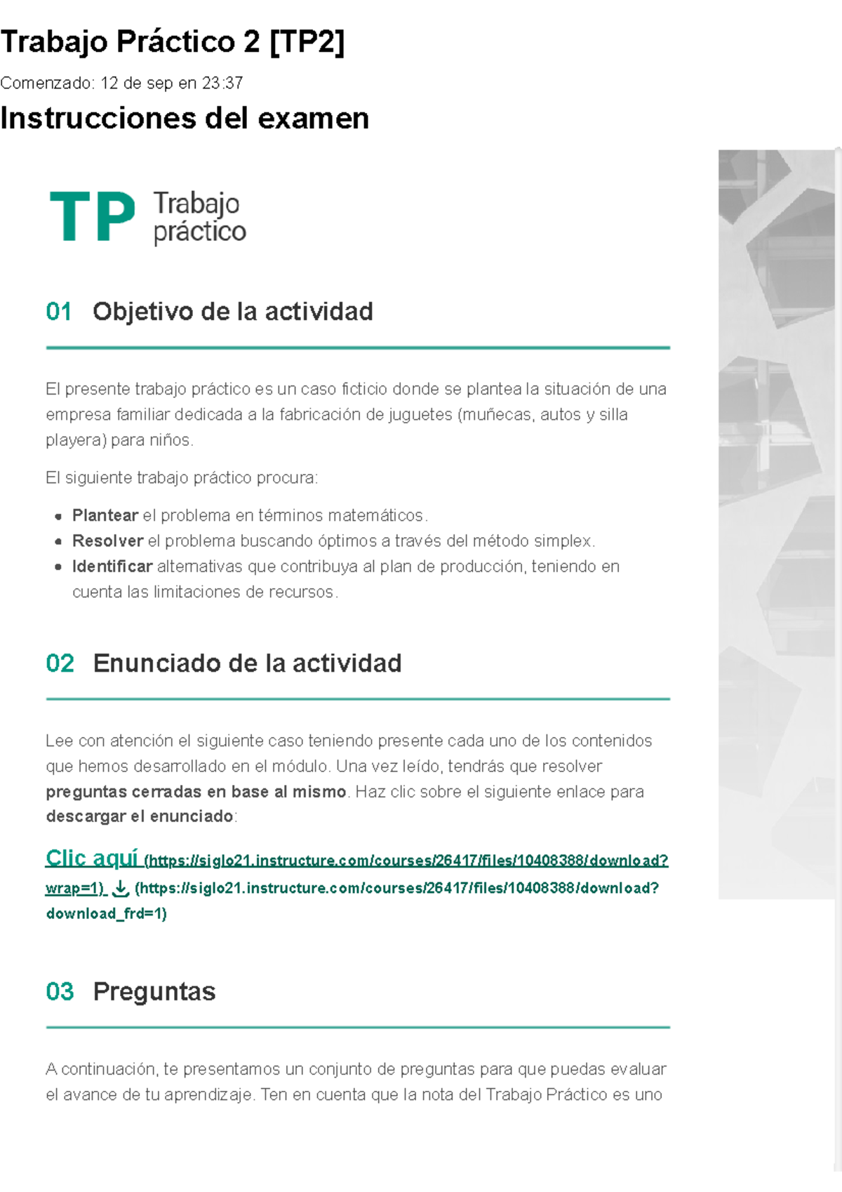 [TP2] Magui - tp canvas - Trabajo Práctico 2 [TP2] Comenzado: 12 de sep ...