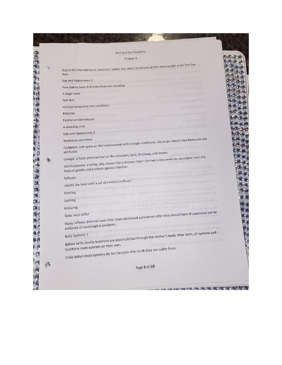 4-5 - Child Psychology. Chapter 4: Birth and the Newborn. Part 2 ...