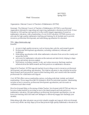 EDUU 510 Week 1 Assignment - 03/12/2023 EDUU 510 Week 1: California Teacher Performance ...