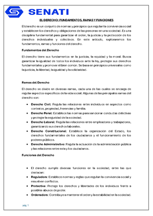 seminario de complementación práctica - 102022 - SENATI - Studocu