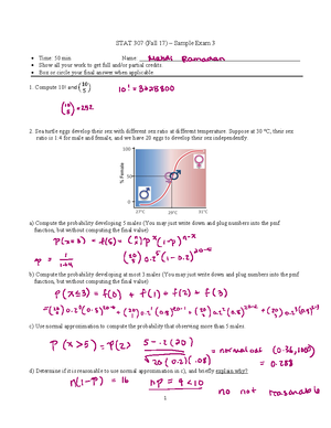 STAT 307 Module 3 Notes 2022 - Module 3: Standardization and ...