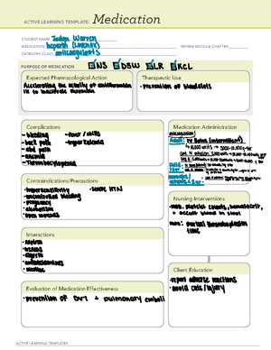 Propofol (Diprivan) - ACTIVE LEARNING TEMPLATES Medication STUDENT NAME ...