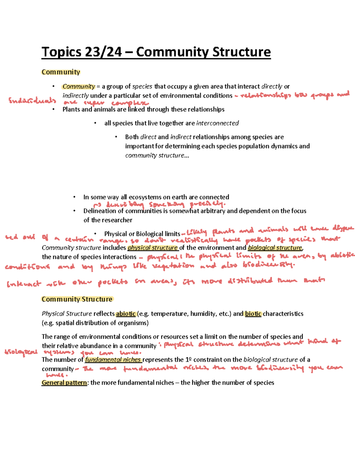 Topic 23-24 - Community Structure - Topics 23 /24 – Community Structure ...