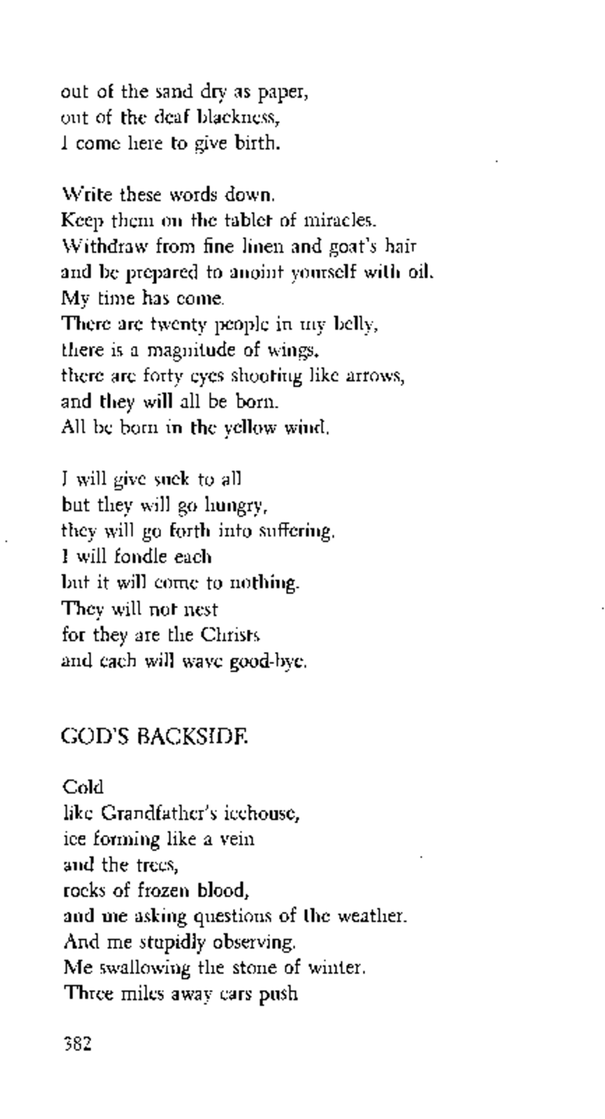 Anne Sexton - The Complete Poems 410 - out of the sand dry as paper ...