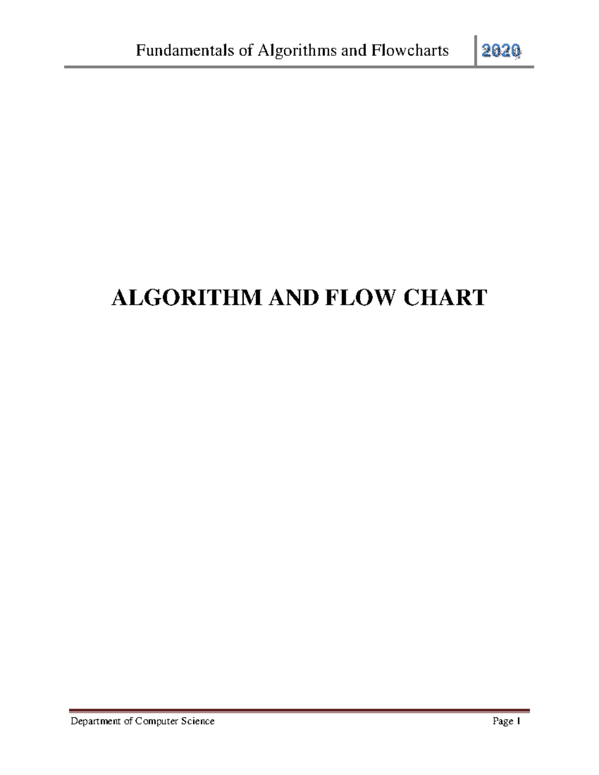 IP1 Unit-1 - Material related to C programming. This will help you in ...