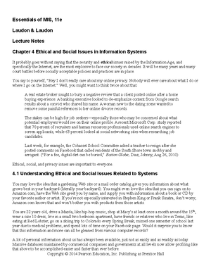 Chapter 5 IT Infrastructure and Emerging Technologies Notes ...