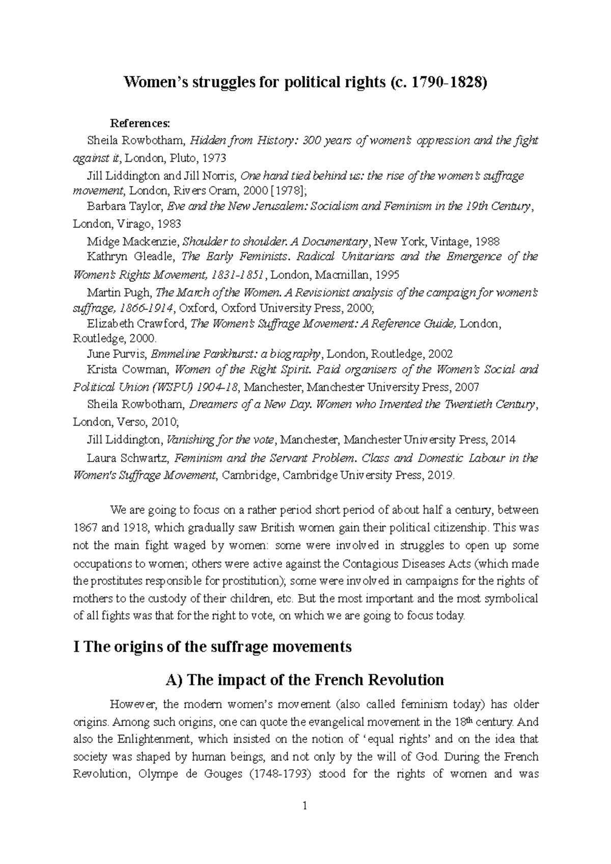 CM Women struggling for political rights 2 - Women’s struggles for ...