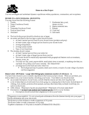 Human Impact on Ecosystems Project - Human Impact on Biomes Project ...