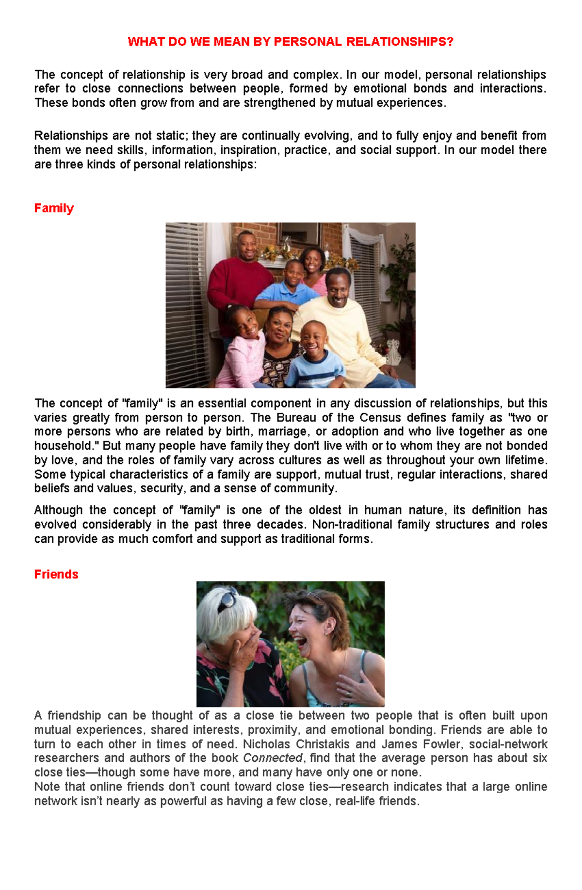 Week 2 Day 1 - Personal Development - WHAT DO WE MEAN BY PERSONAL ...