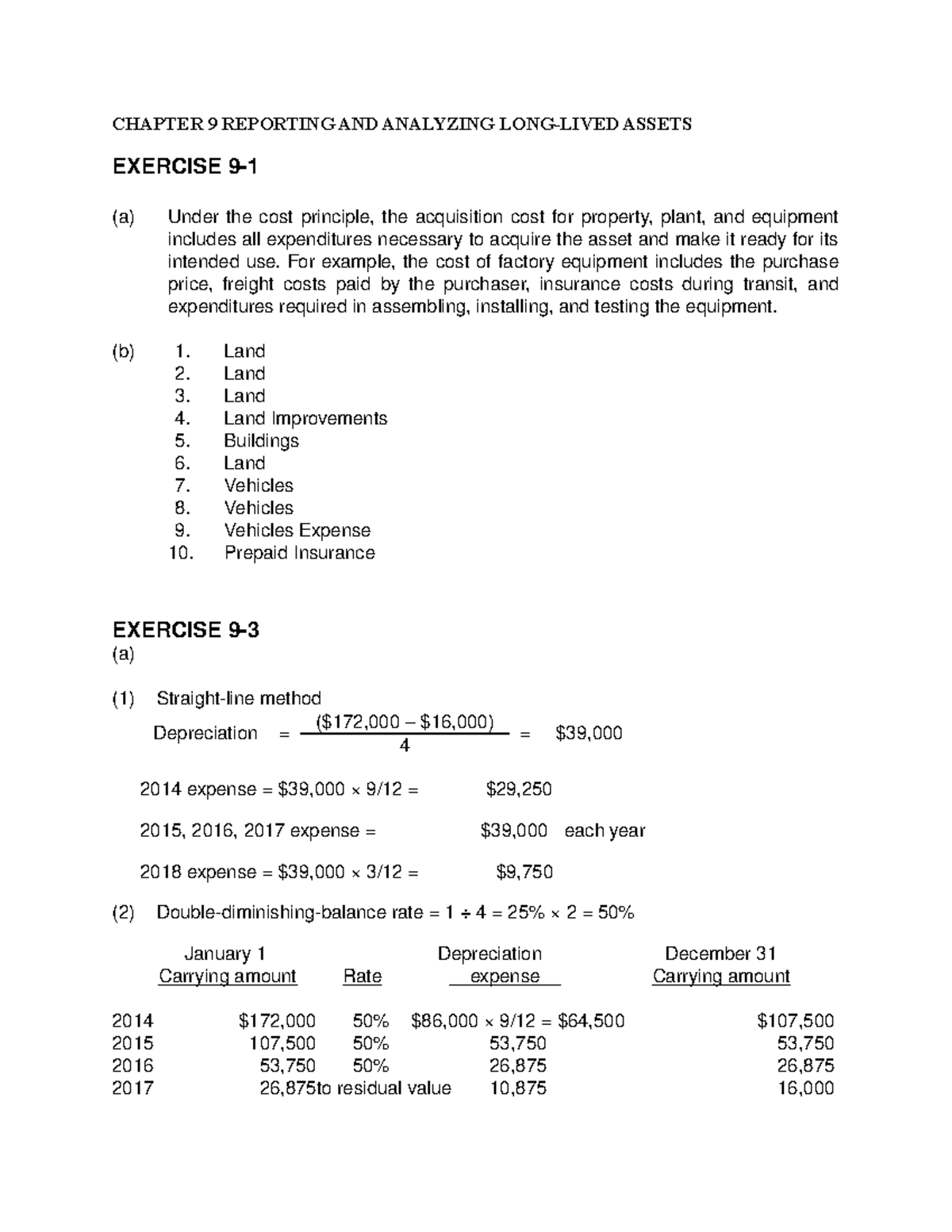 Chapter 9 Reporting AND Analyzing LONG - CHAPTER 9 REPORTING AND ...