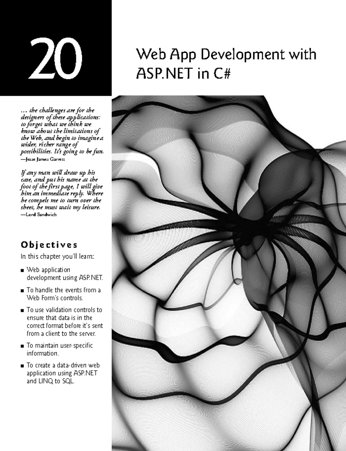 Chapter 20 - Web App Development with ASP.NET in Csharp - 20 … the challenges are for the ...