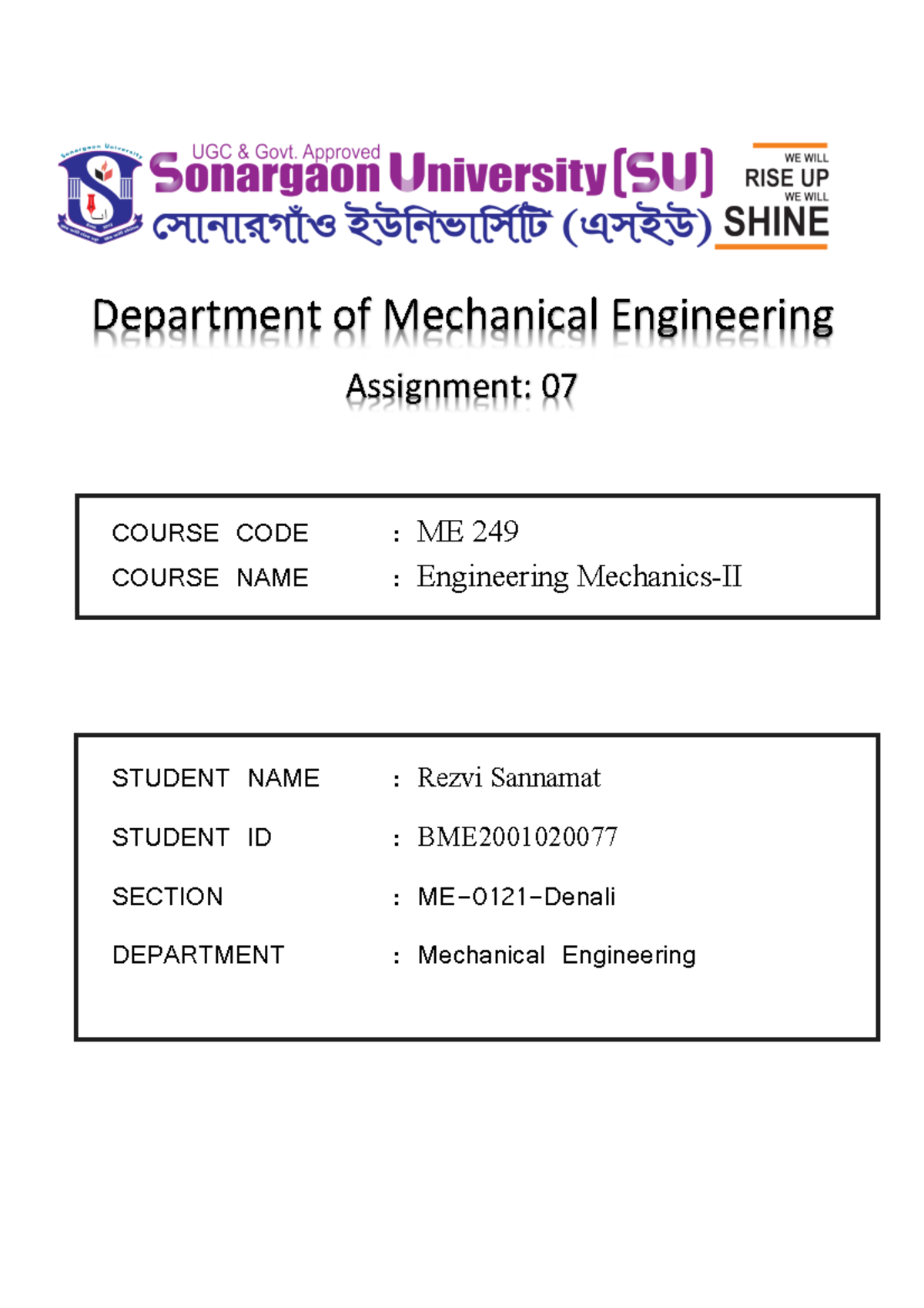 Structural Mechanics and Materials Testing Lab - Department of ...