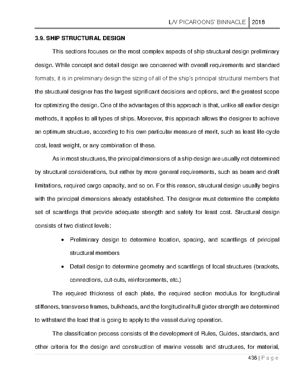 Chapter_3_Ship_Structural_Design - 3. SHIP STRUCTURAL DESIGN This ...