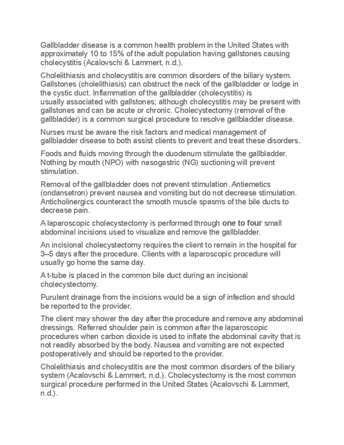 Gallbladder Disease - notes - Gallbladder disease is a common health ...