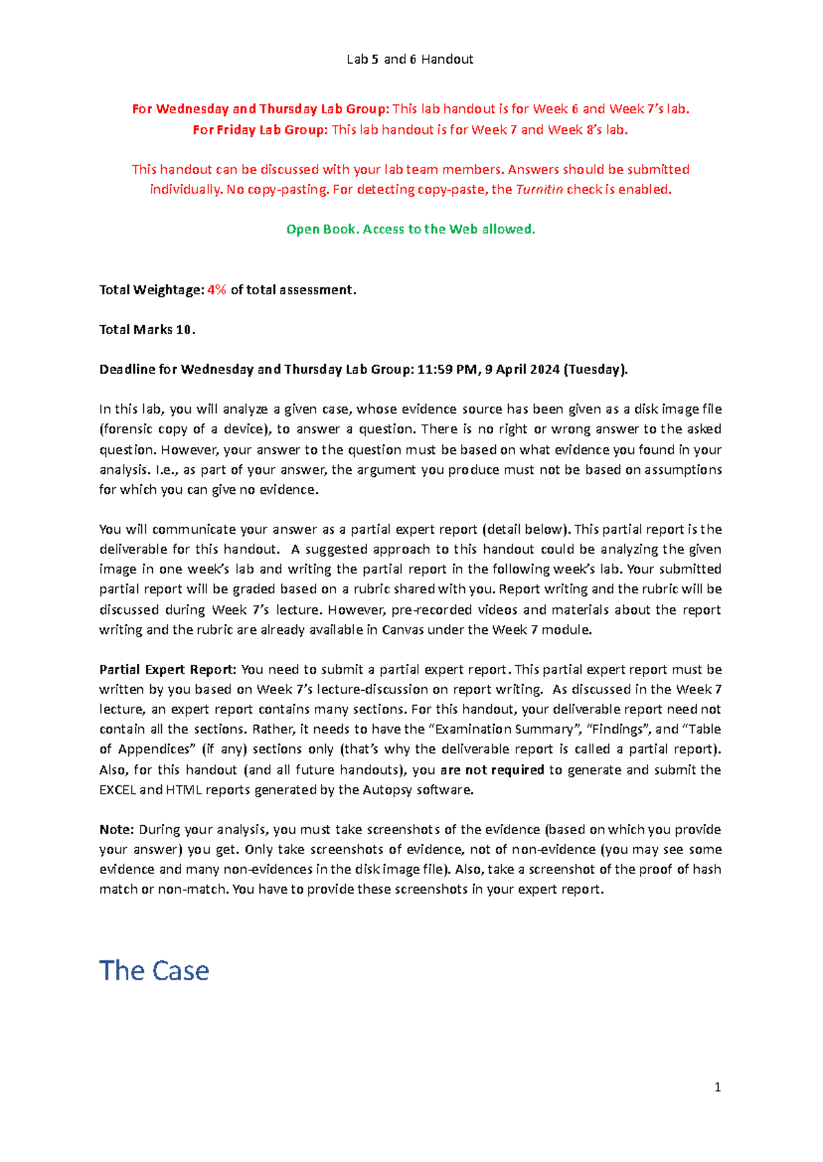 Lab 5 and 6 Handout - Digital Trace and Identity - For Wednesday and ...