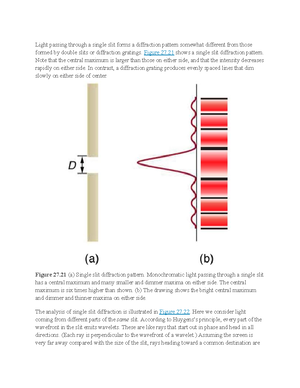 Lesson Note on Rayleigh Experiment - Light diffracts as it moves ...