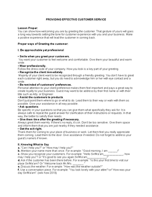 Module 5 Nature Types and Levels of Planning - Organization and ...