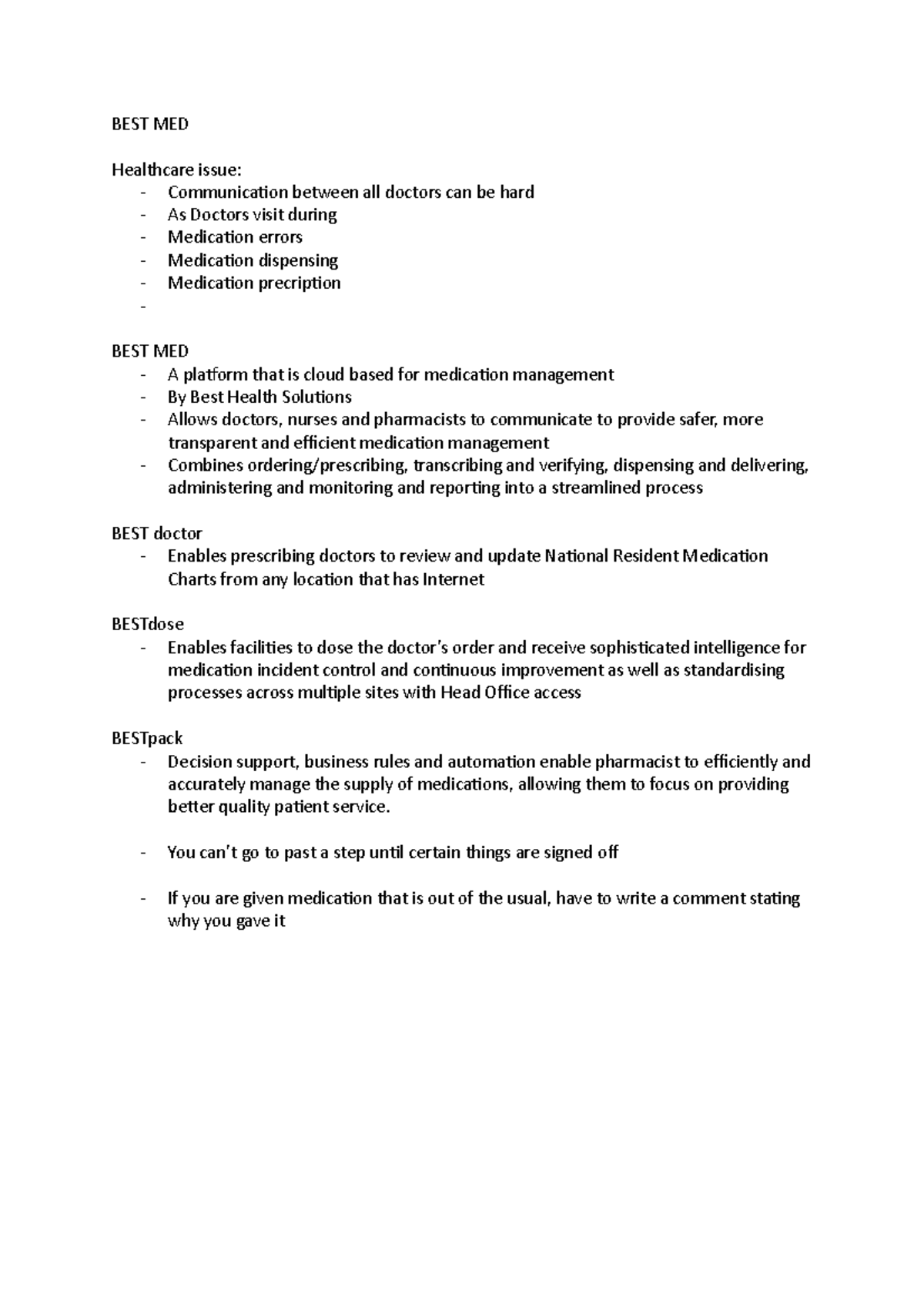 BEST MED - Best Med information for the assignment about infographics ...
