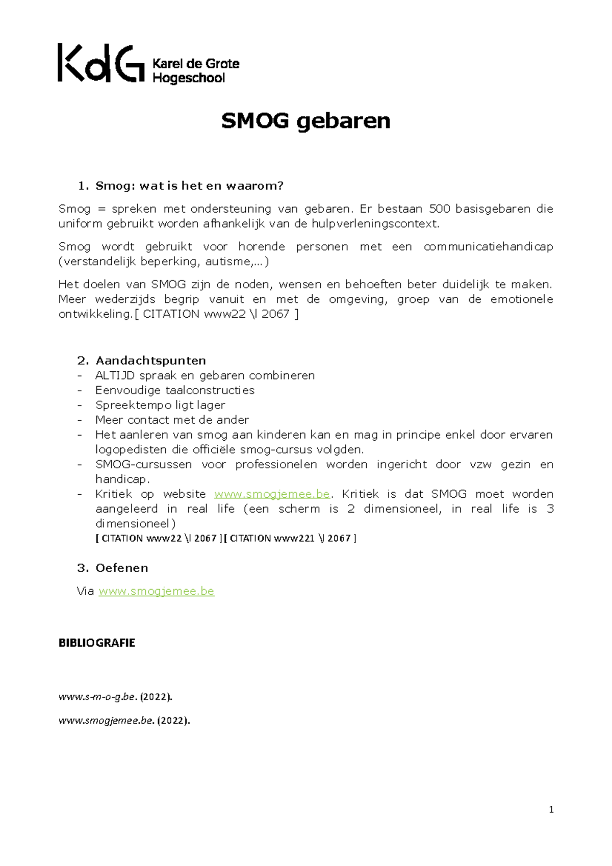 11 Canvas SMOG gebaren - curcus - SMOG gebaren Smog: wat is het en ...