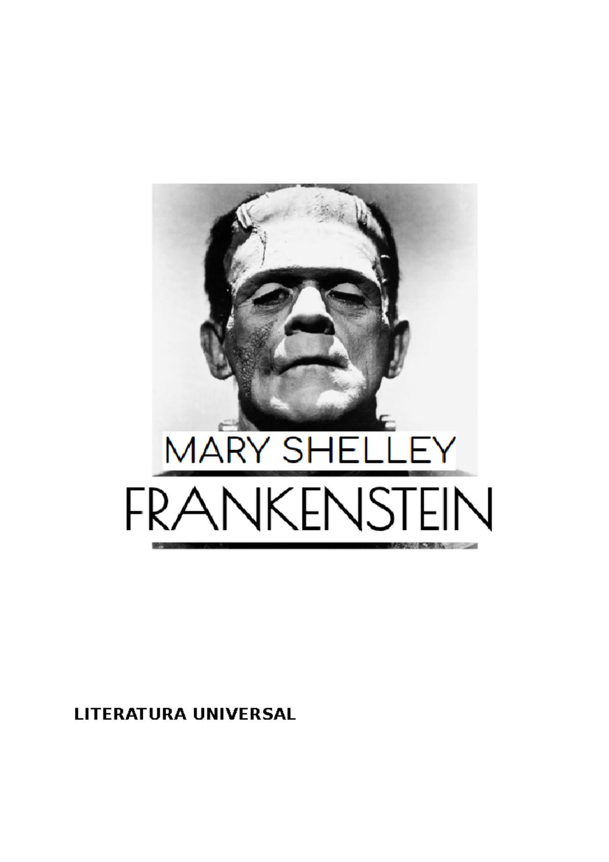 Frankenstein - recogida de apuntes, resúmenes y comentarios sobre la ...