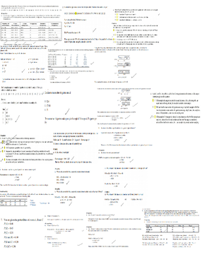 Finalcheatsheet - cheat sheet for final similar midterm questions rv 12 - Math 215 - Studocu