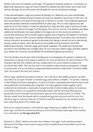 111 Ecology Essay on Evolution (Assignment 1) - Studocu