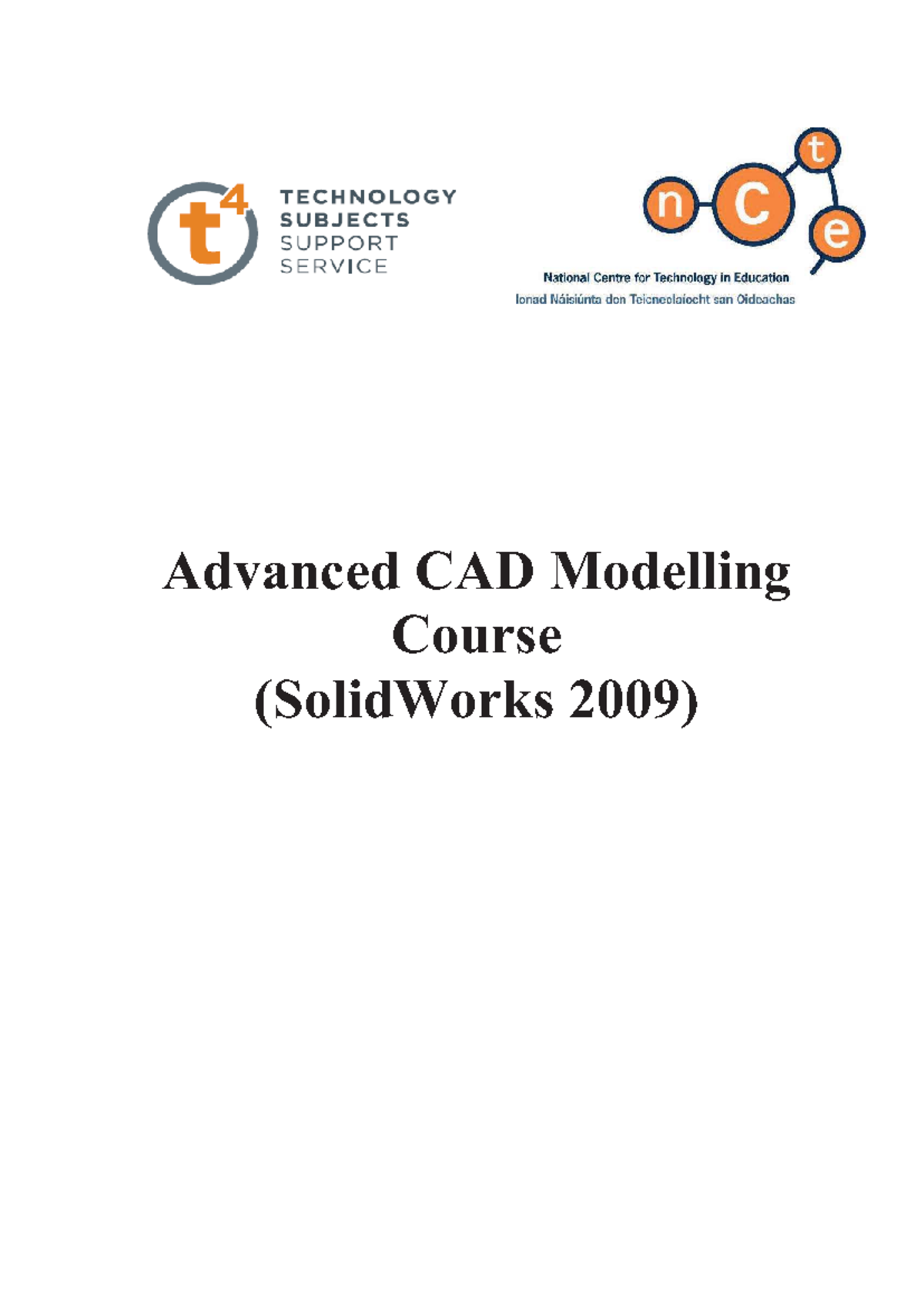 Advanced CAD Modelling Course - Advanced CAD Modelling Course ...