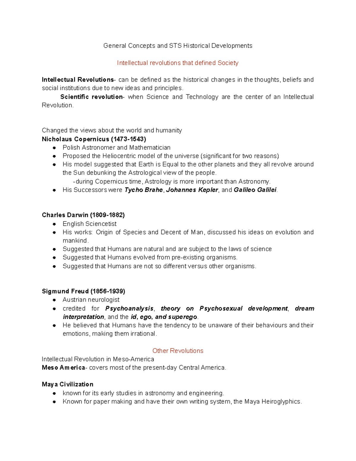 Paalisbo- Lesson 4- Outline - General Concepts and STS Historical ...