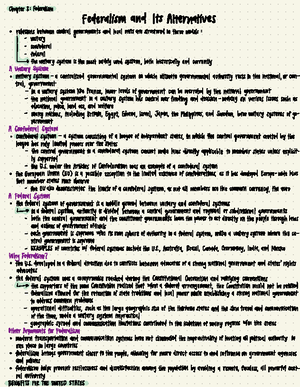 Chapter 3 - Federalism - Crash Course: Federalism: Dual Federalism ...