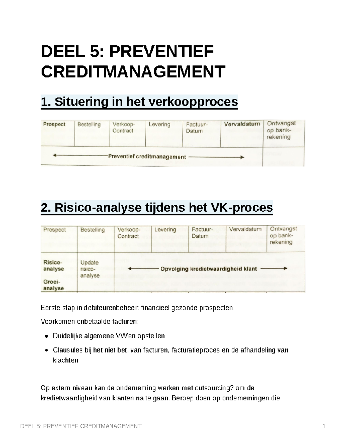 DEEL 5 Preventief Creditmanagement - DEEL 5: PREVENTIEF ...