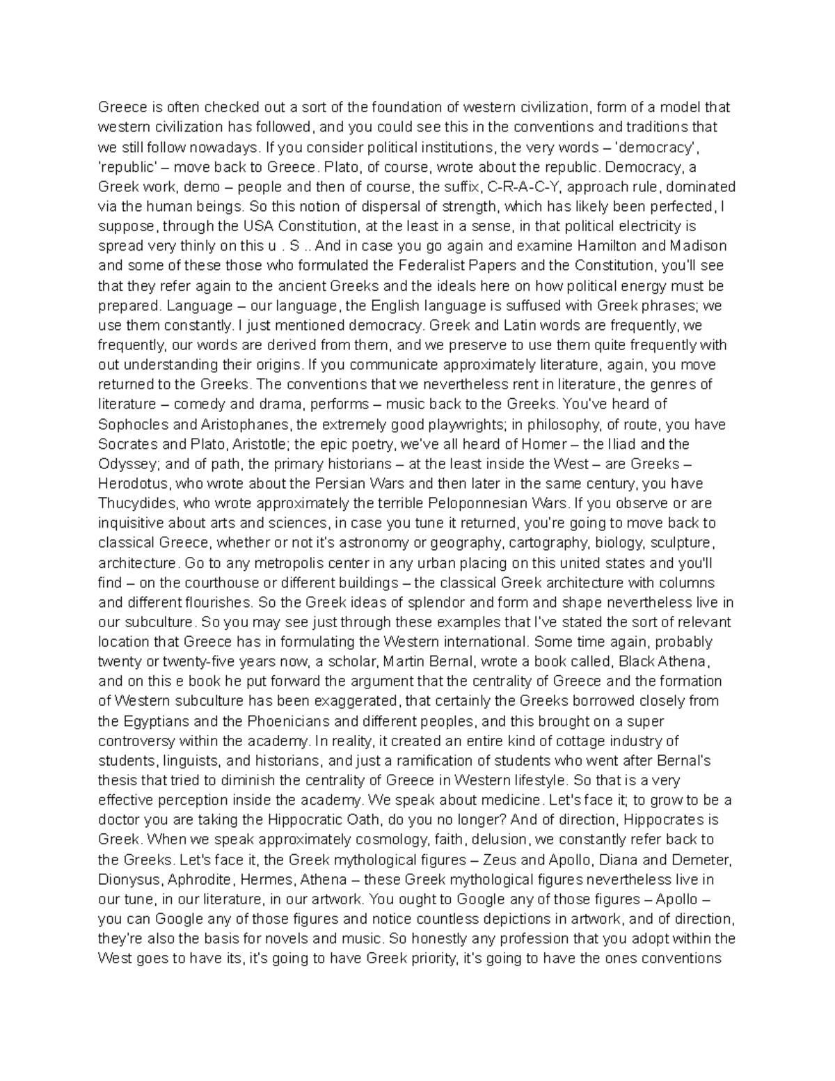 His 2311 Lesson 16 Disunity - Greece is often checked out a sort of the ...