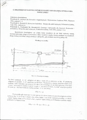 Konspekt 10 str - notatki - Geodezja - Studocu
