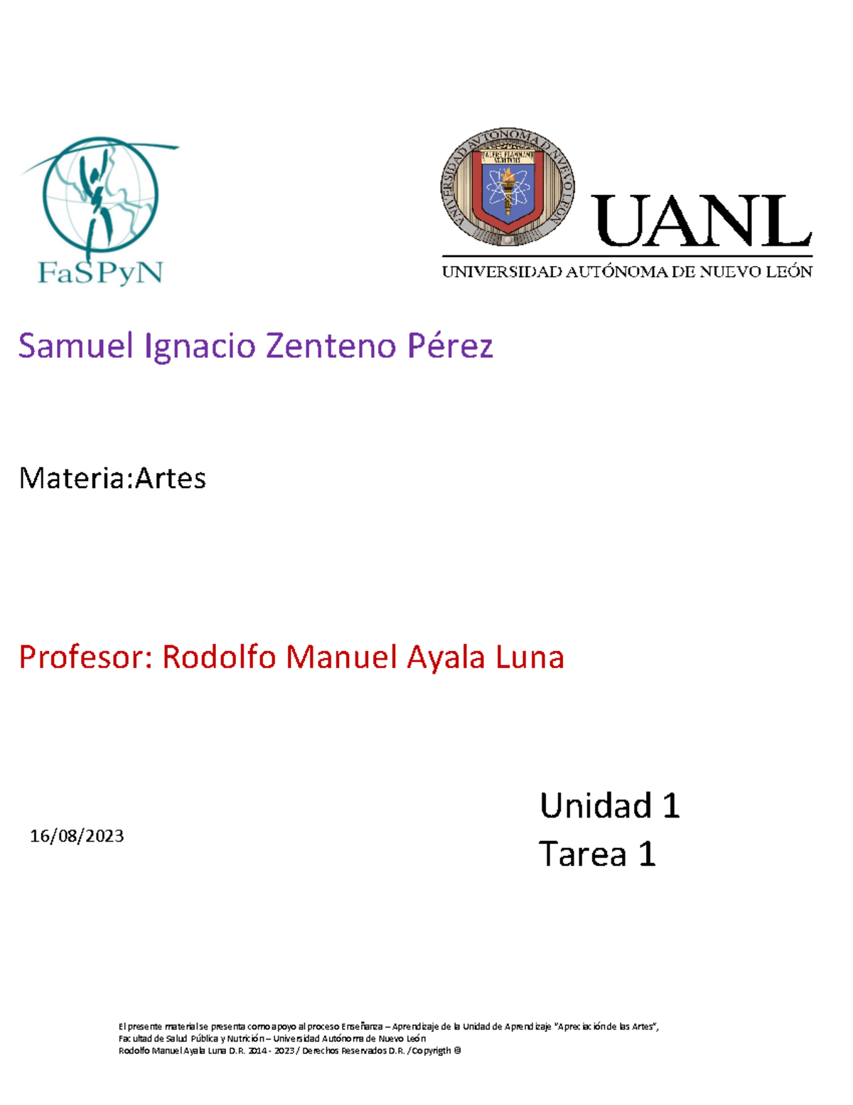 Ev01 eq Formato Evidencia 1 RAyala 2023-2 Samuel Ignacio Zenteno - El ...