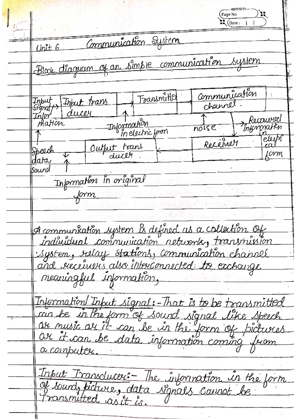 Bxe unit 6 note - Computer Engineering - Studocu