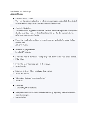 Chapter 10 - Violent Crime - Violent Crimes Intro expressive violence ...