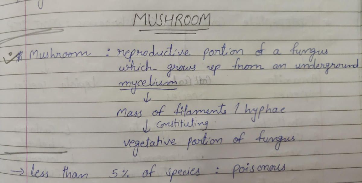 Mushroom written notes - MUSHROoM Muwhncennn ephadaudve_panl et a ...