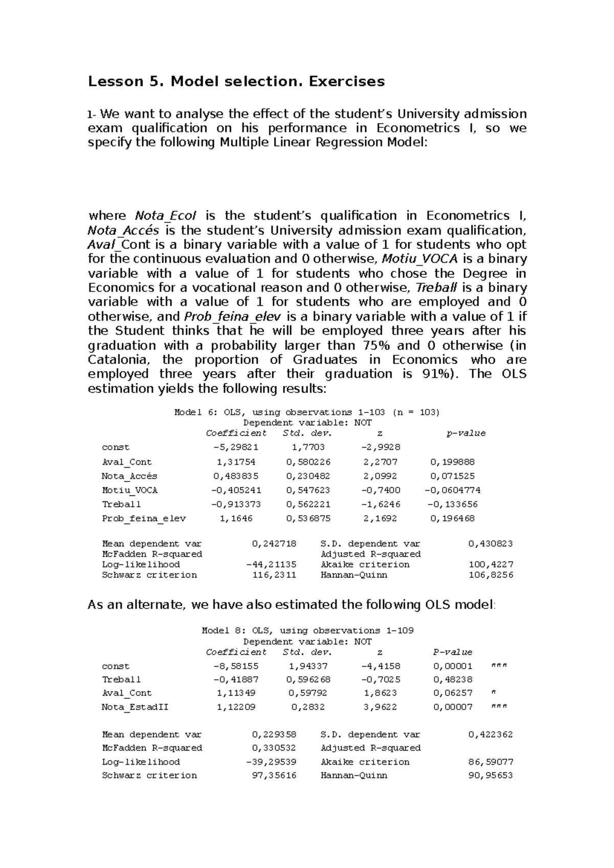 Lesson 5 exercises - Solución ejercicio obligatorios tema 5 nested and ...
