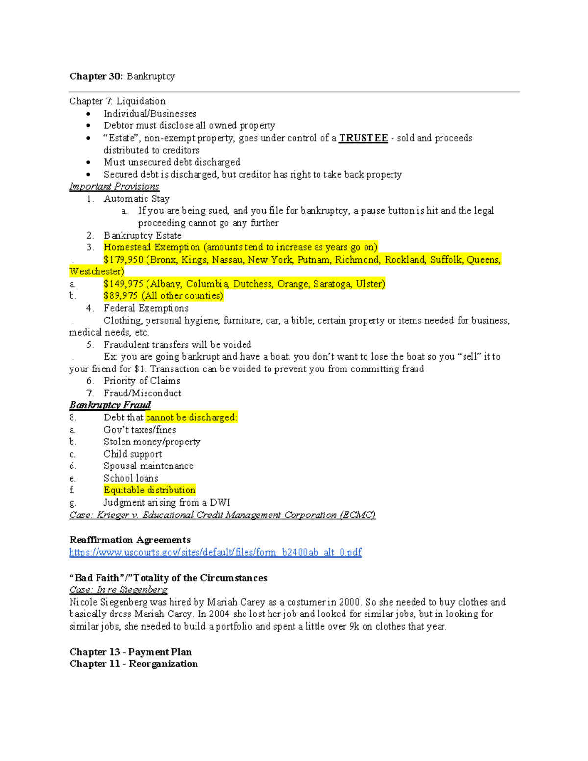 BLS 112 Chapter 30 - Business Law: The Ethical, Global, and E-Commerce ...