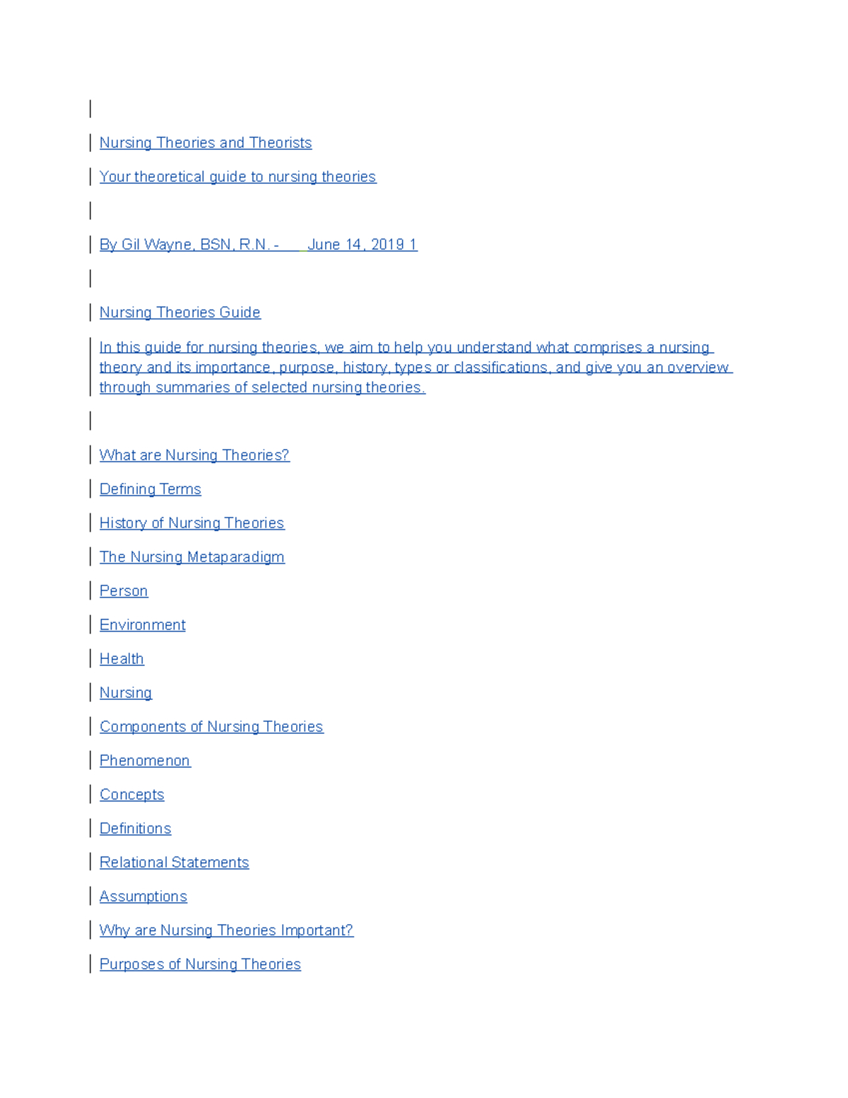 Nursing Theories - June 14, 2019 1 Nursing Theories Guide In this guide ...