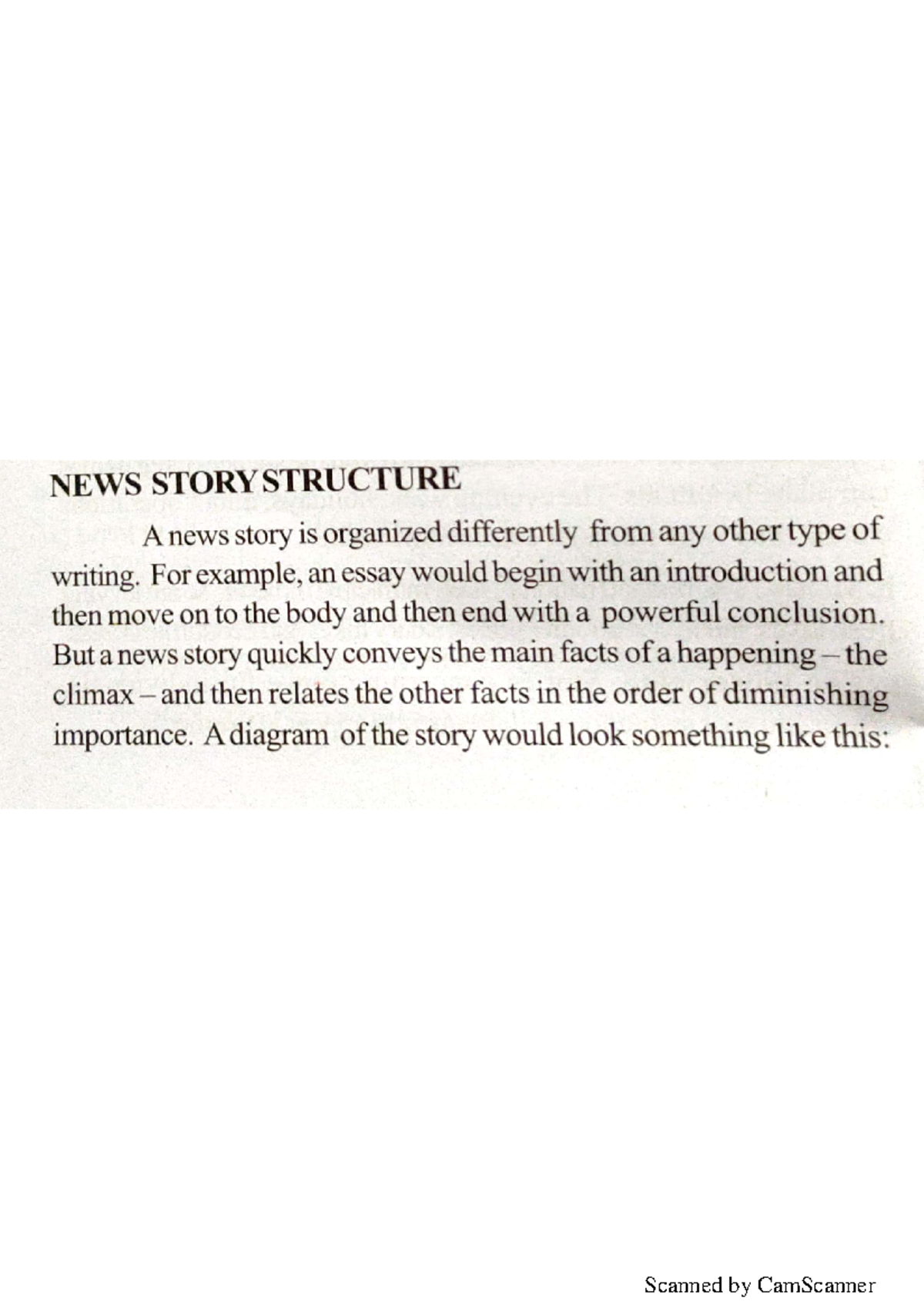 News story structure - Lecture notes of news jornalism(open course ...