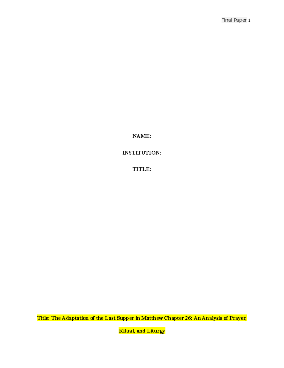 Final Paper - HAND written - Information and Communication Technologies ...